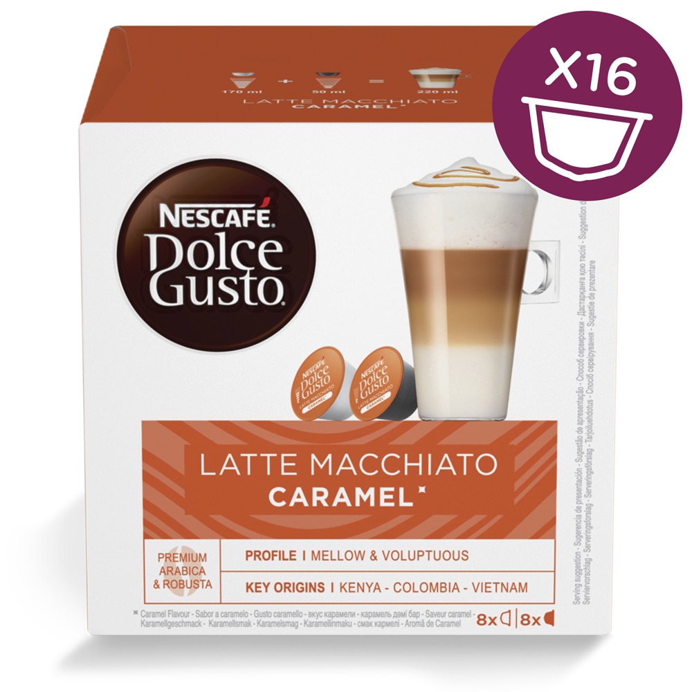 Latte Macchiato Caramel kapsułki | Dolce Gusto® - NESCAFÉ® Dolce Gusto® Latte Macchiato Caramel kapsułki | Dolce Gusto® - NESCAFÉ® Dolce Gusto®